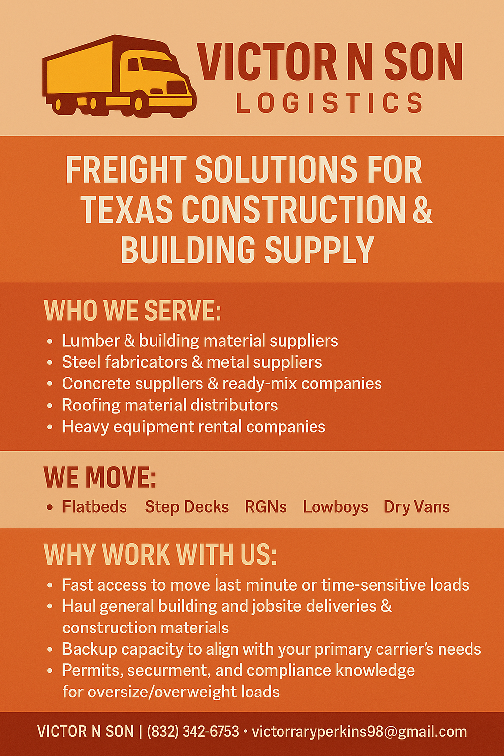 Victor & Son Logistics LLC | CarrierSource
